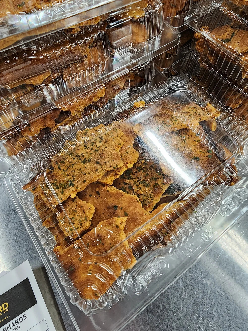 Gold Standard Rosemary Sea Salt Pita Shards - Molly's Market