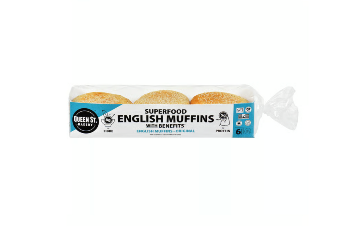 Queen St Bakery Superfood English Muffins – Molly's Market